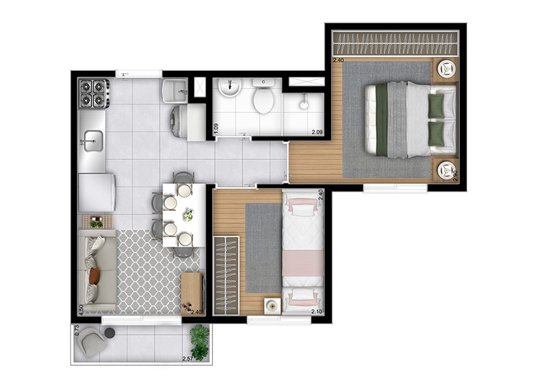 Apartamento à venda em Itaquera | Plano&Mais Itaquera | Plano&Plano